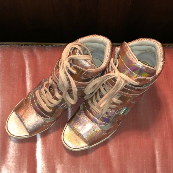 Ash | Shoes | Ash Groove Platform Sandal Leather Color Rame 8m | Poshmark